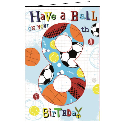 8th birthday cards, 8 today birthday cards – Nickery Nook