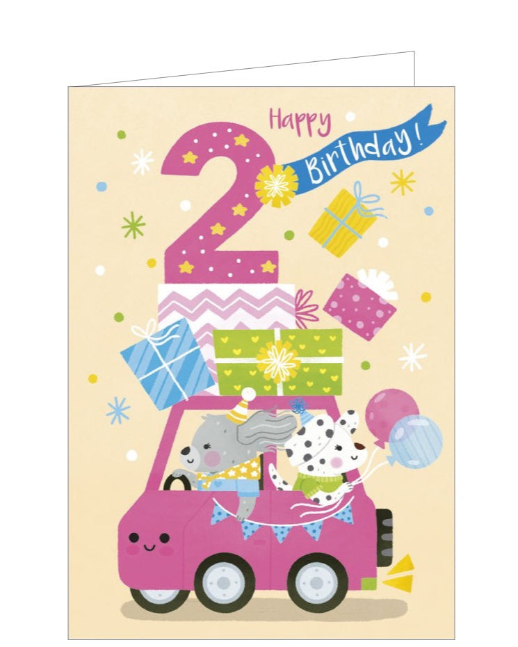 2nd Birthday card – Nickery Nook