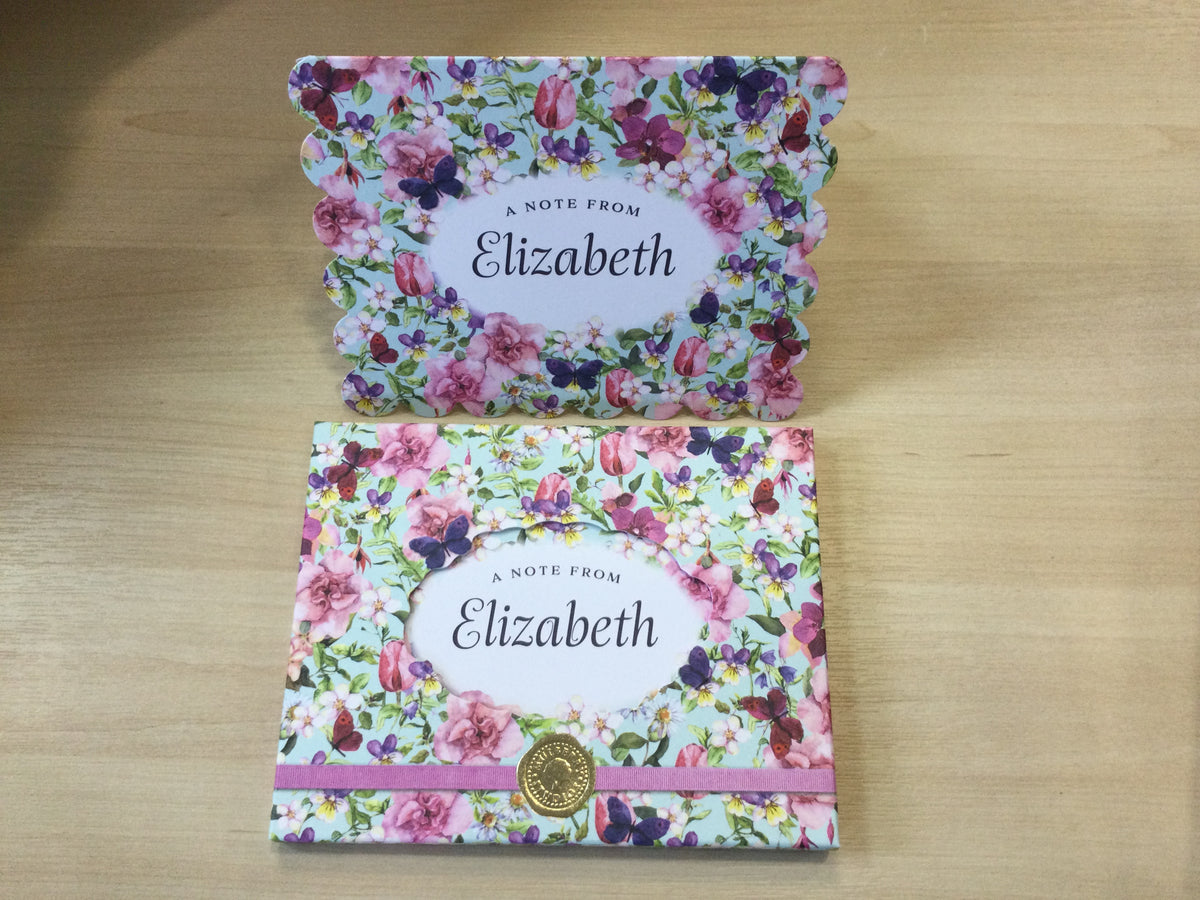 A Note from Elizabeth- 8 notelets – Nickery Nook