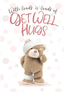 Get Well hugs - card – Nickery Nook