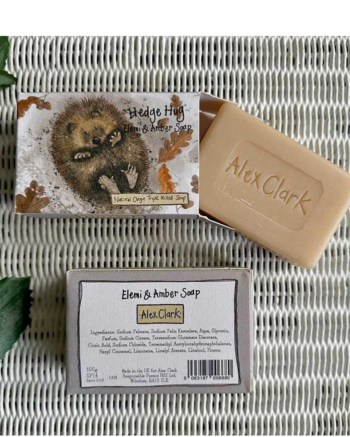Hedge hug - Alex Clark Elemi & Amber scented soap – Nickery Nook