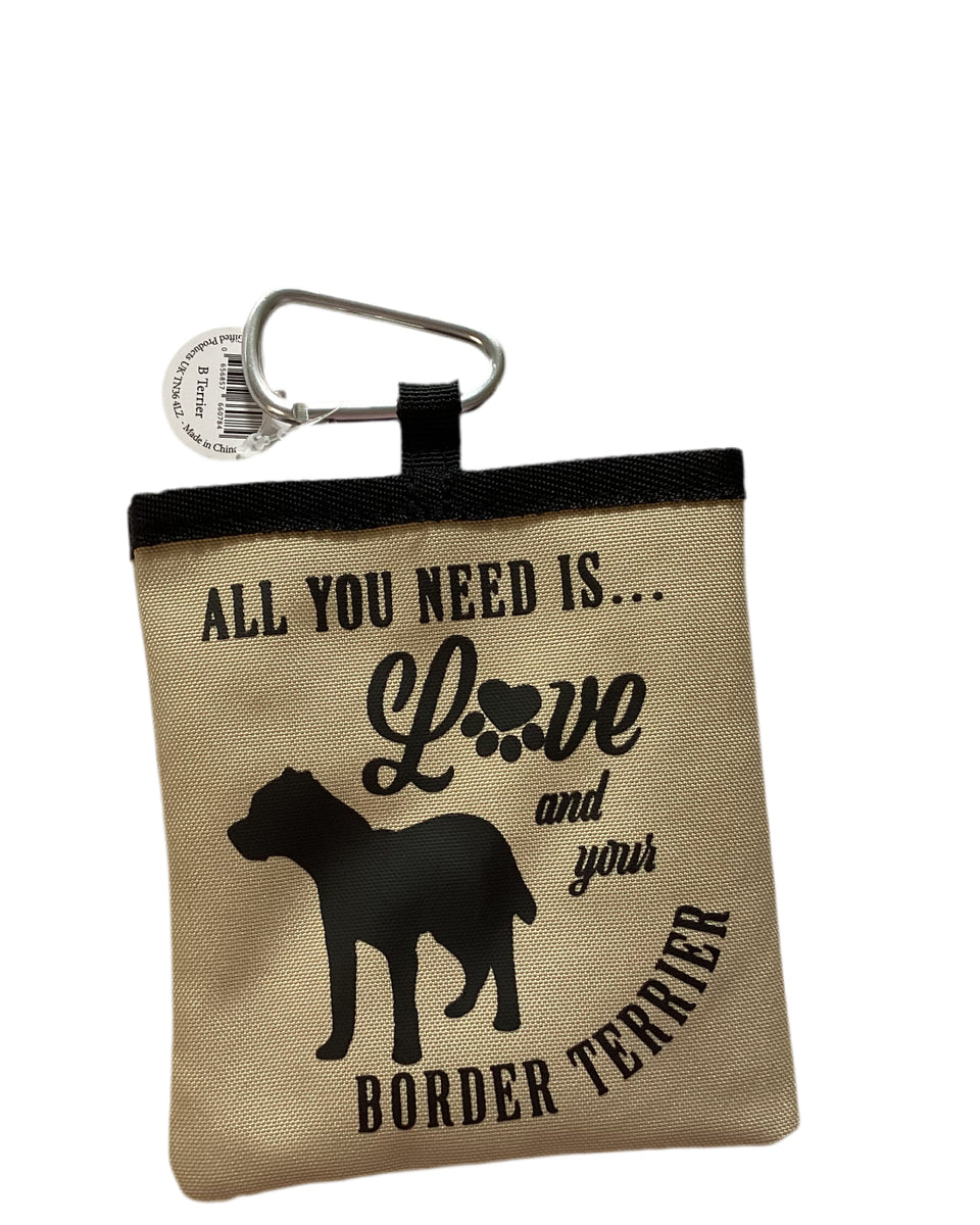 Border Terrier - dog treat pouch – Nickery Nook