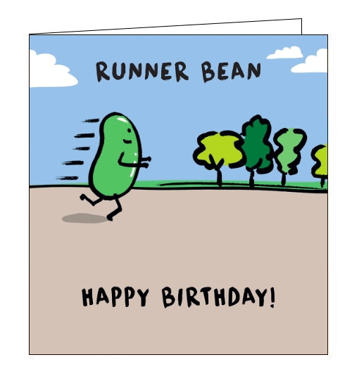 Runner Bean - birthday card – Nickery Nook